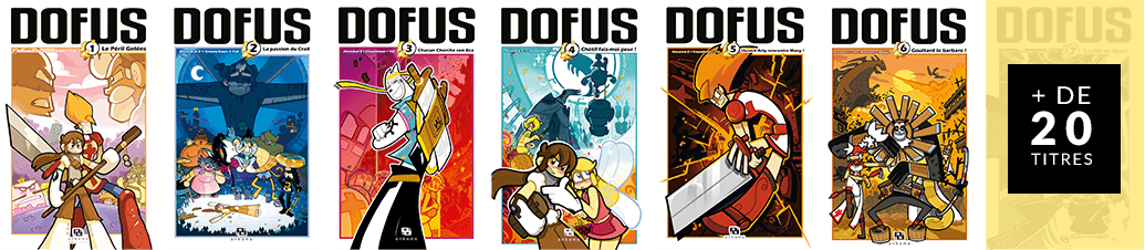 Collection Dofus : Mangas, BD, Romans, Artbooks | Ankama Editions ...