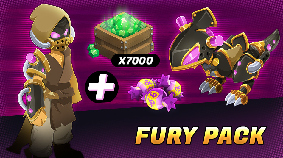 Fury Pack: Be Ready for Anything! - Shop - News - DOFUS Touch, the ...