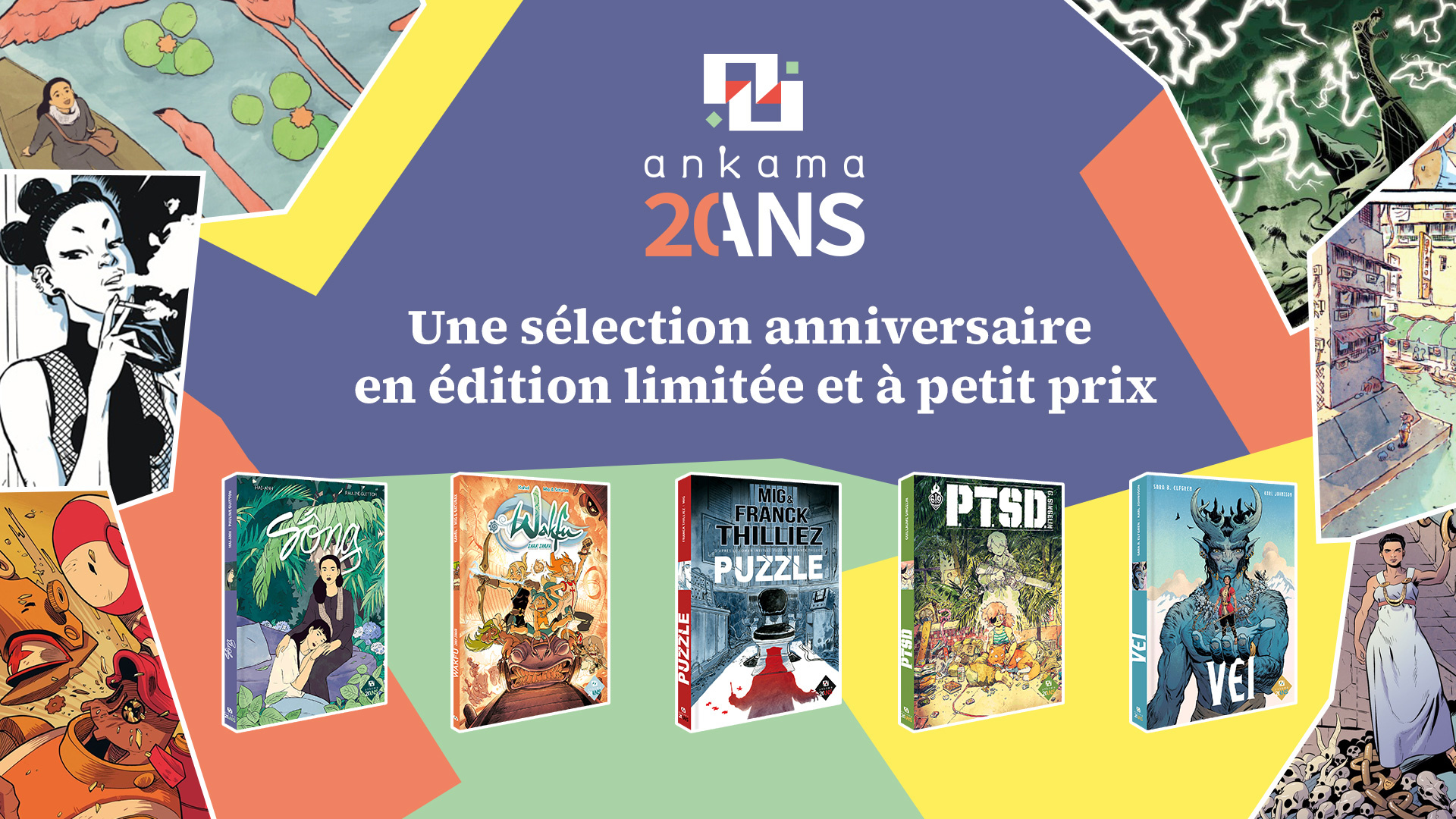 Ankama Éditions : 10 titres à petit prix pour ses 20 ans - Shop ...