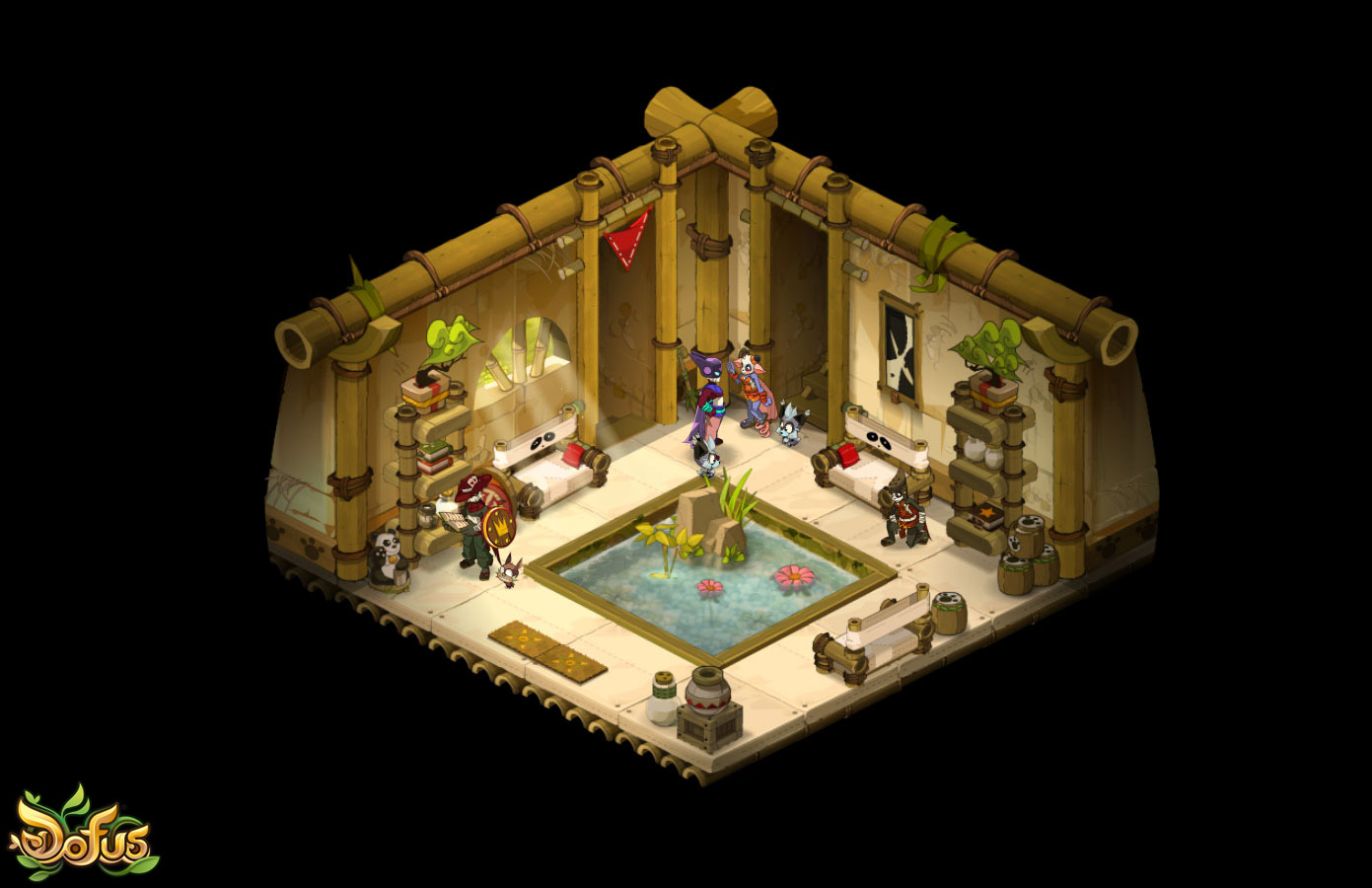 Pandawa - Classes - DOFUS Encyclopedia - DOFUS, the Tactical MMORPG