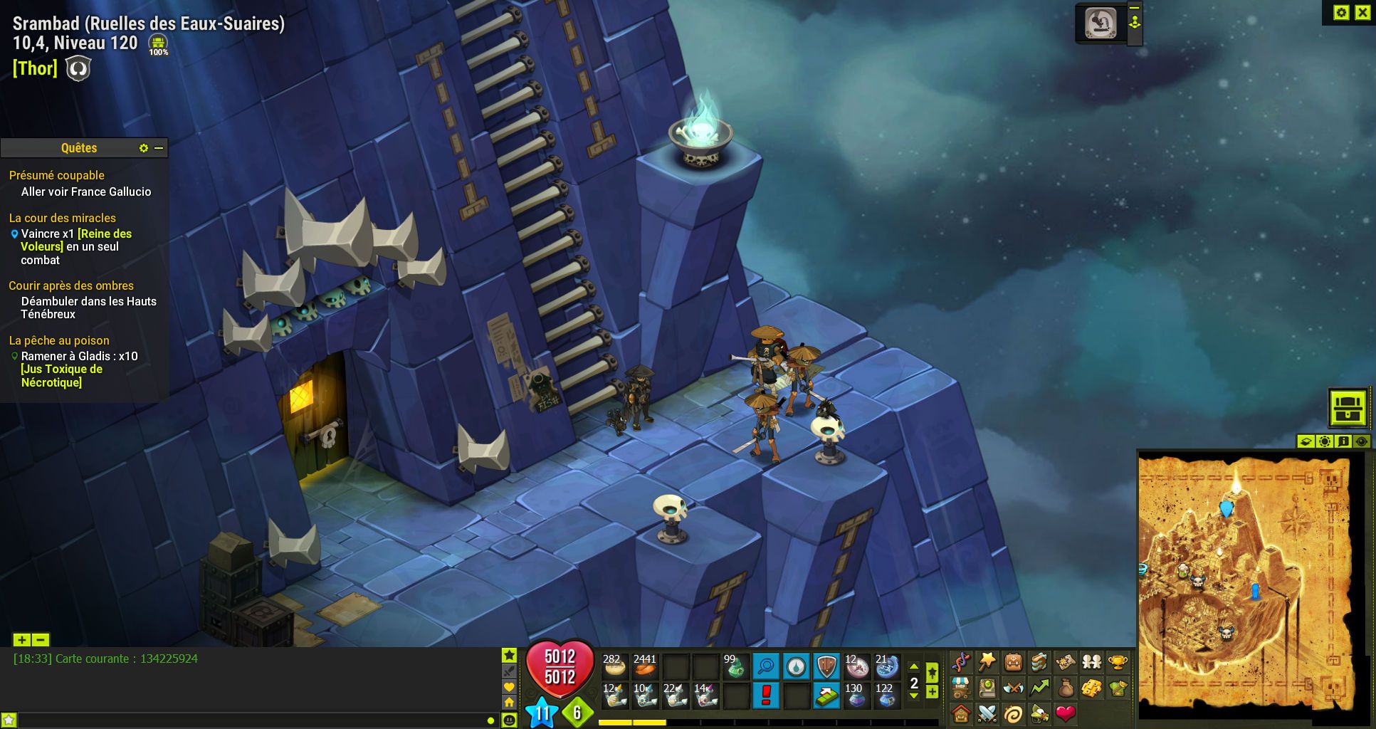 PNJ quête Présumé Coupable (France Gallucio) absent - Forum - DOFUS, le ...
