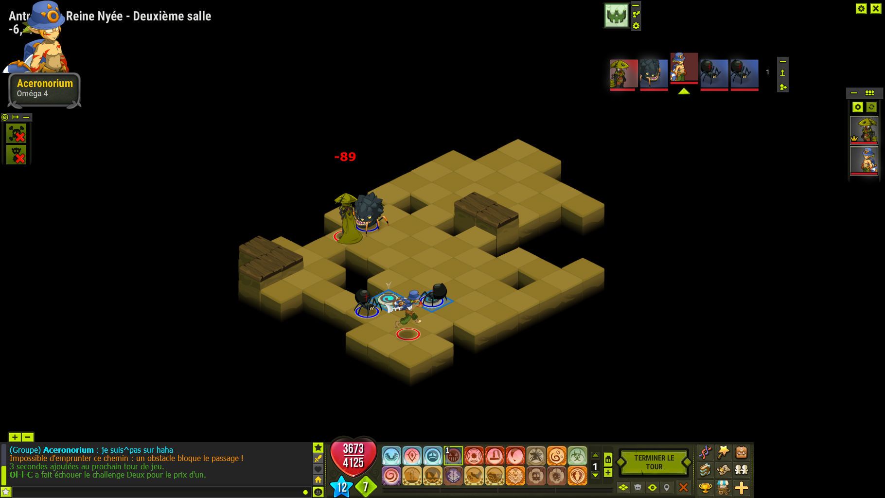 Bug COMPLET en combat du sram dans certains cas - Forum - DOFUS, le MMORPG stratégique.