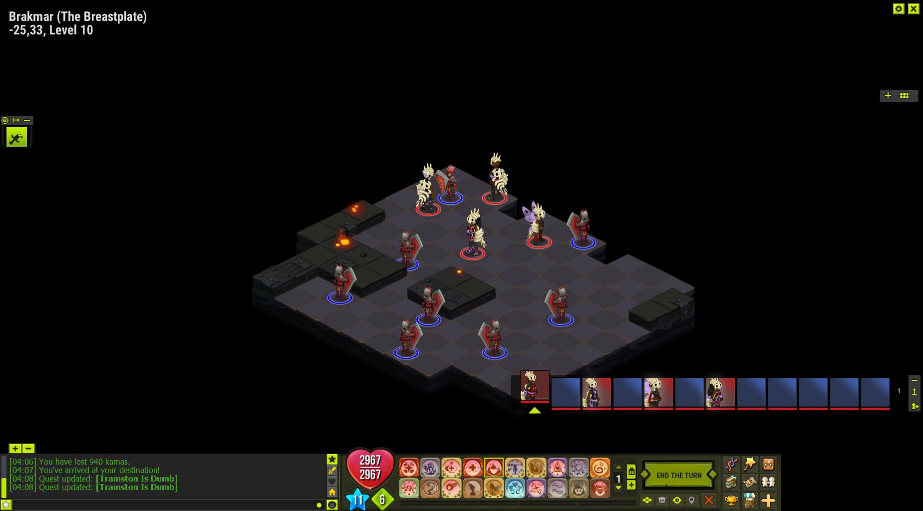 Prison Guards missing timeline sprites - Forum - DOFUS: the strategic ...