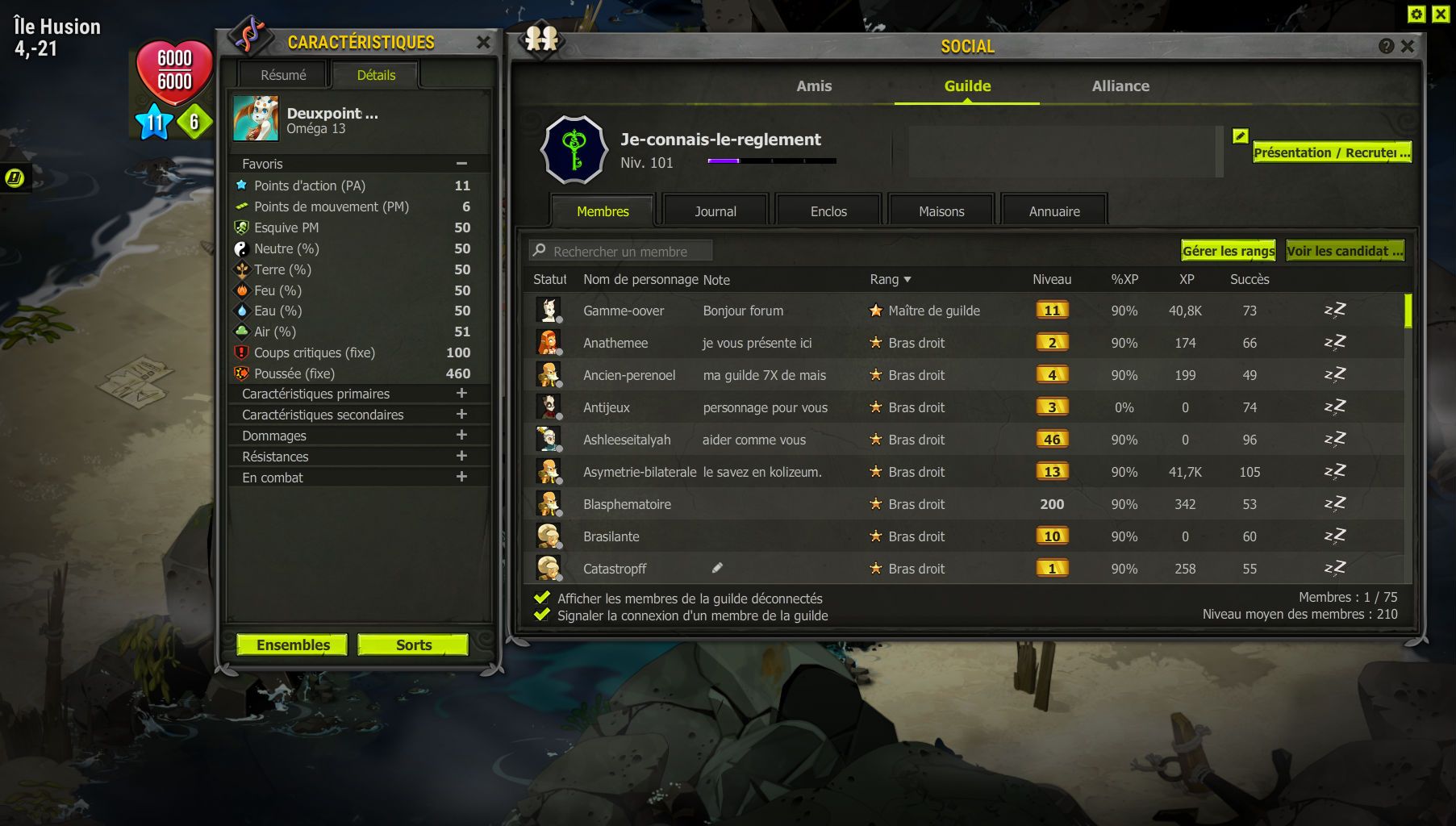 L'enu 7k pv 50% qui fait durer - Forum - DOFUS, le MMORPG stratégique.