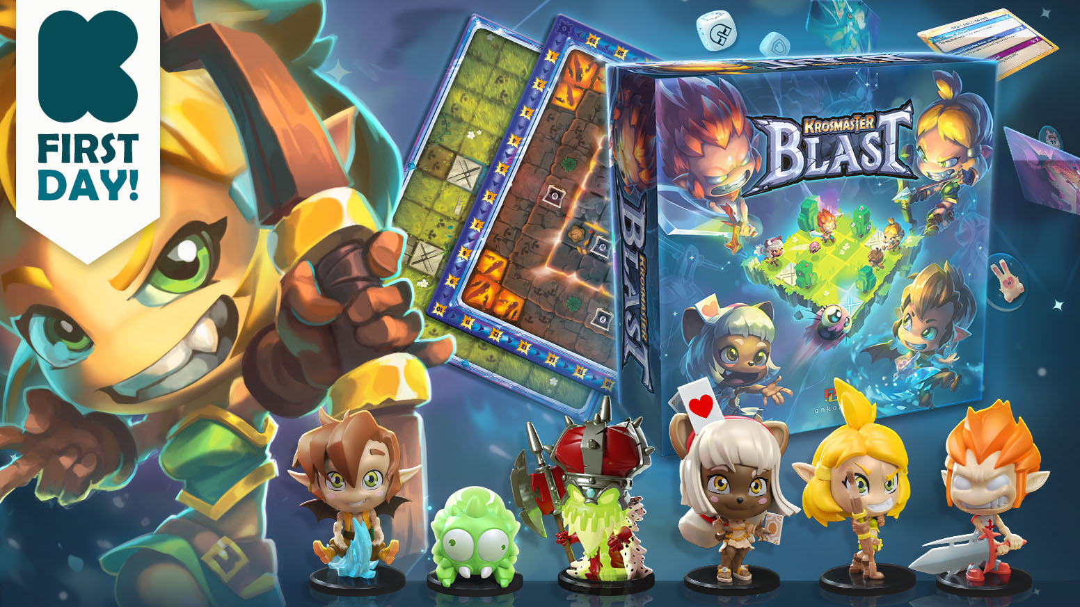 Krosmaster Blast : Face à face brutal et tactique