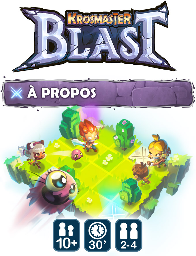Krosmaster Blast : Face à face brutal et tactique