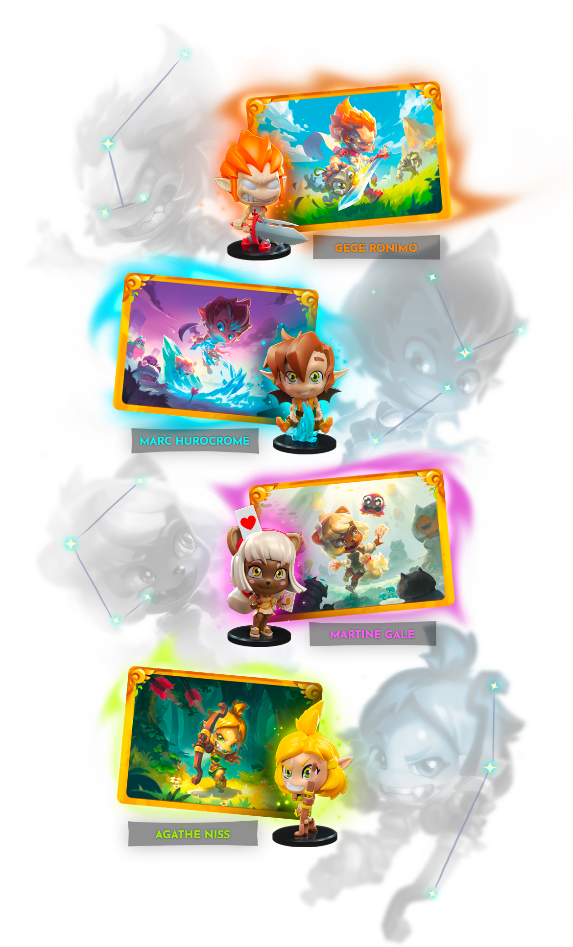 Le jeu Krosmaster Blast en détail