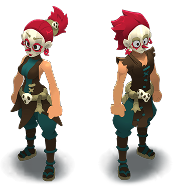 Las máscaras de los zobals - Clases - DOFUS, el MMORPG estratégico.