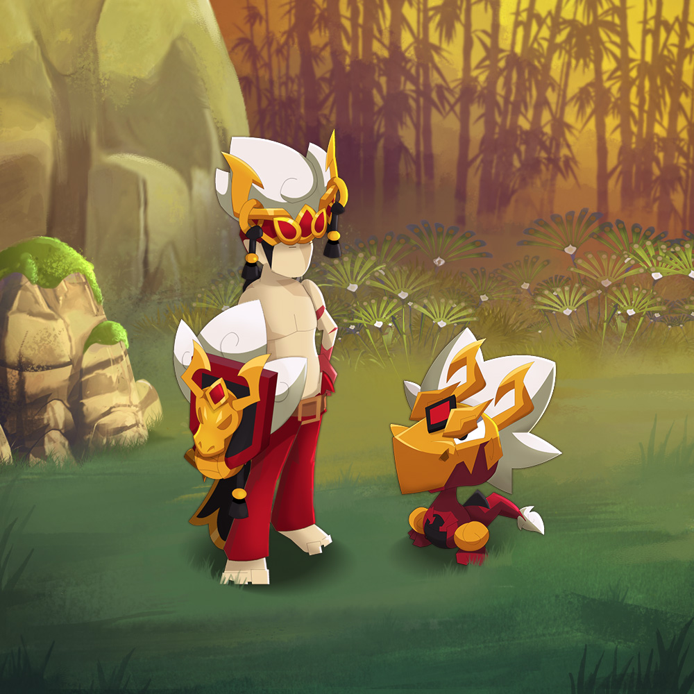 Golden Wyrmling Pack - Mount Skins - Wakfu - Ankama Store