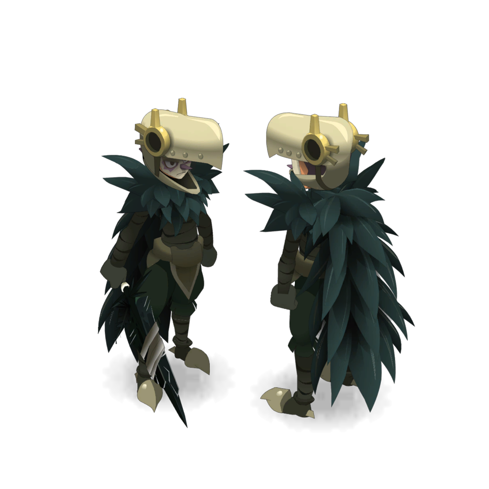 Panoplie d'apparat du Corbeau Noir - Havres-Sacs - Dofus - Ankama Store