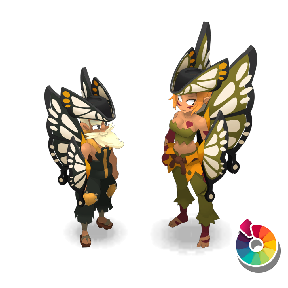 Flutterfly Ceremonial Set - Gems - Waven - Ankama Store