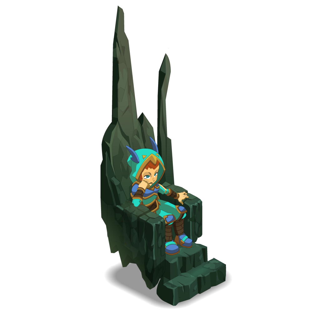 Sit on a Throne - Emotes - WAKFU - Ankama Store