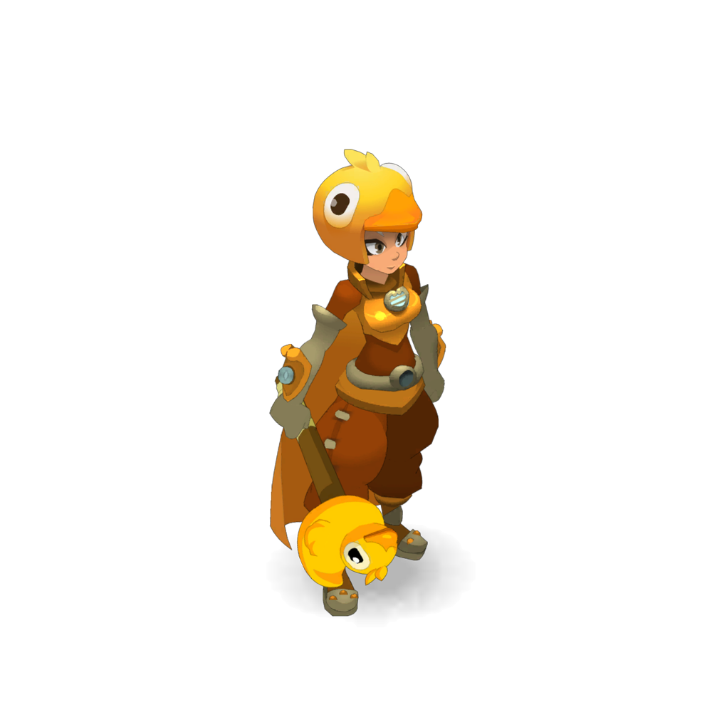 Set cosmético de kuakuá amarillo - Sets cosméticos - DOFUS - Ankama Store