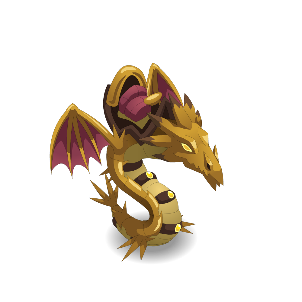 Dragon d'ocre - Apparences de montures - WAKFU - Ankama Store