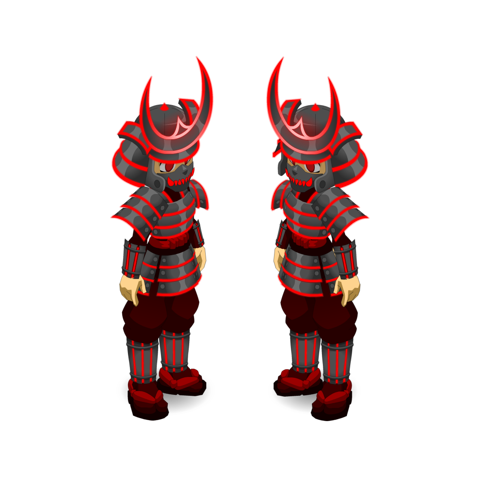 Neon Samurai Pack - Current Selection - WAKFU - Ankama Store