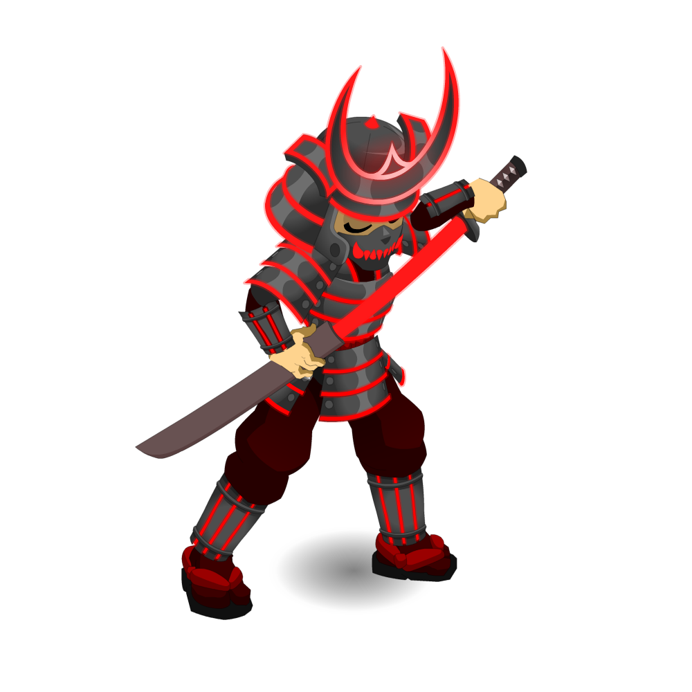 Neon Samurai Pack - Current Selection - WAKFU - Ankama Store