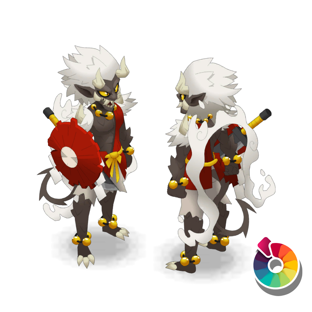 1-Year Pack: Oni Devotee - Pets Skins - WAKFU - Ankama Store