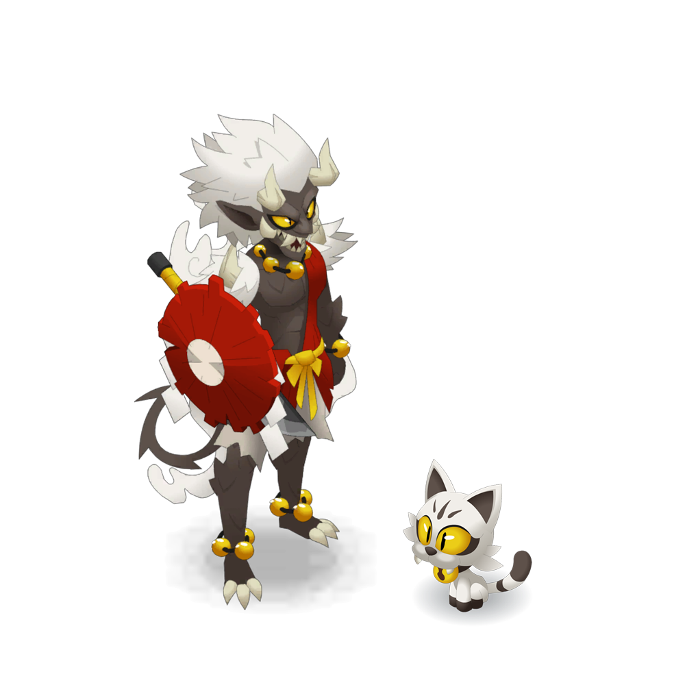 1-Year Pack: Oni Devotee - Pets Skins - WAKFU - Ankama Store
